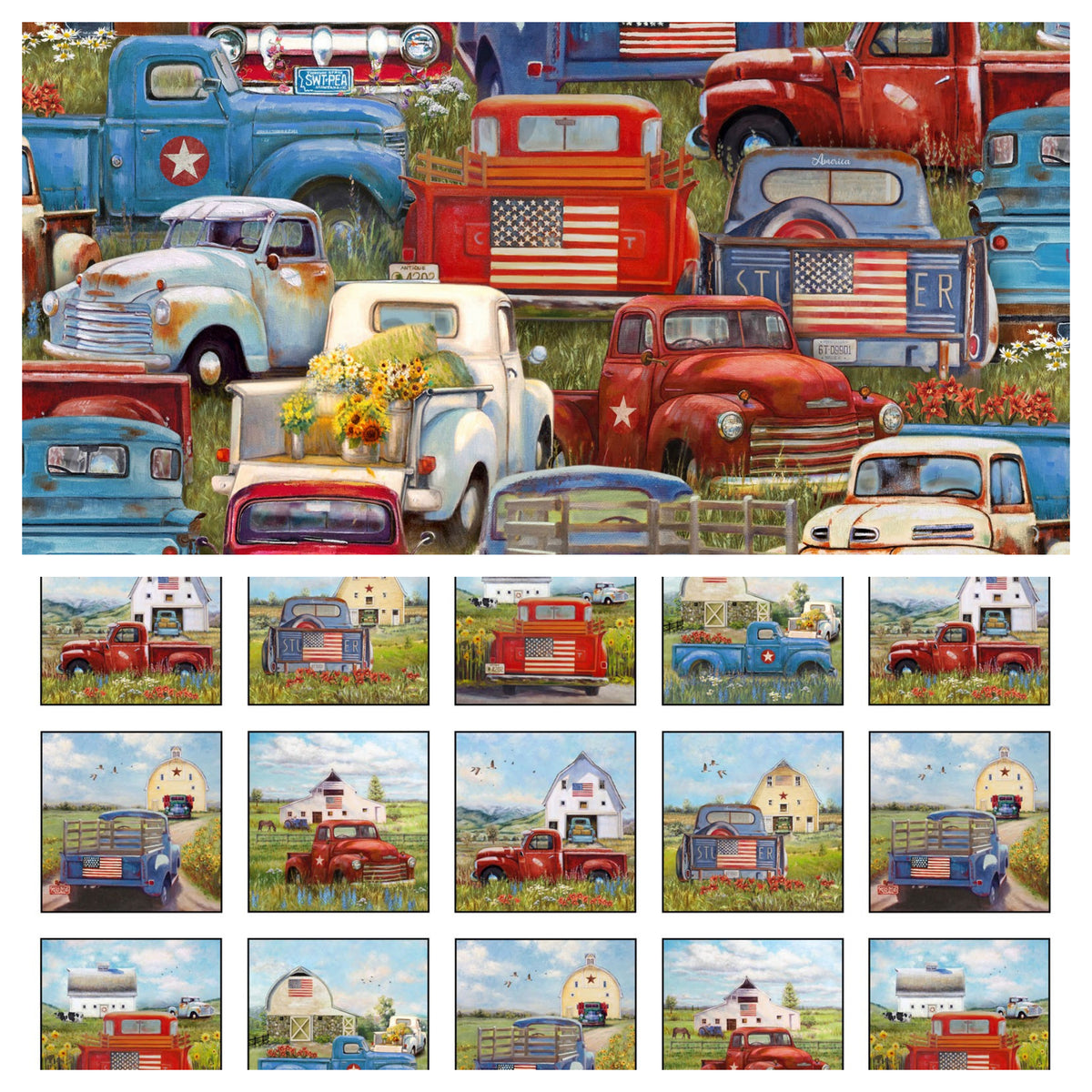 American Spirit – Rose Garden Fabrics